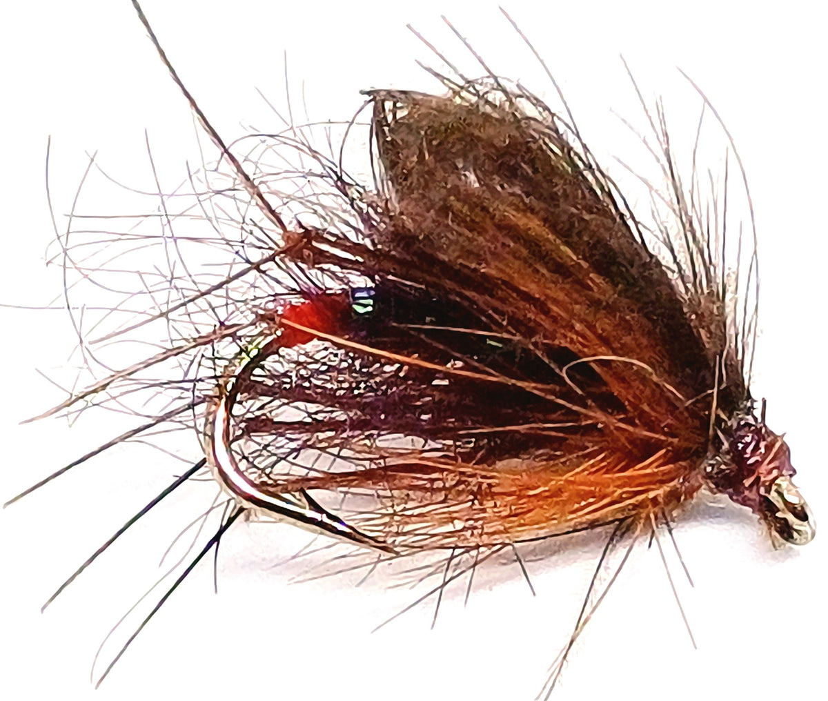 Claret Hopper Fly CDC CODE N101 (S10,12) – FlashAttackFlies