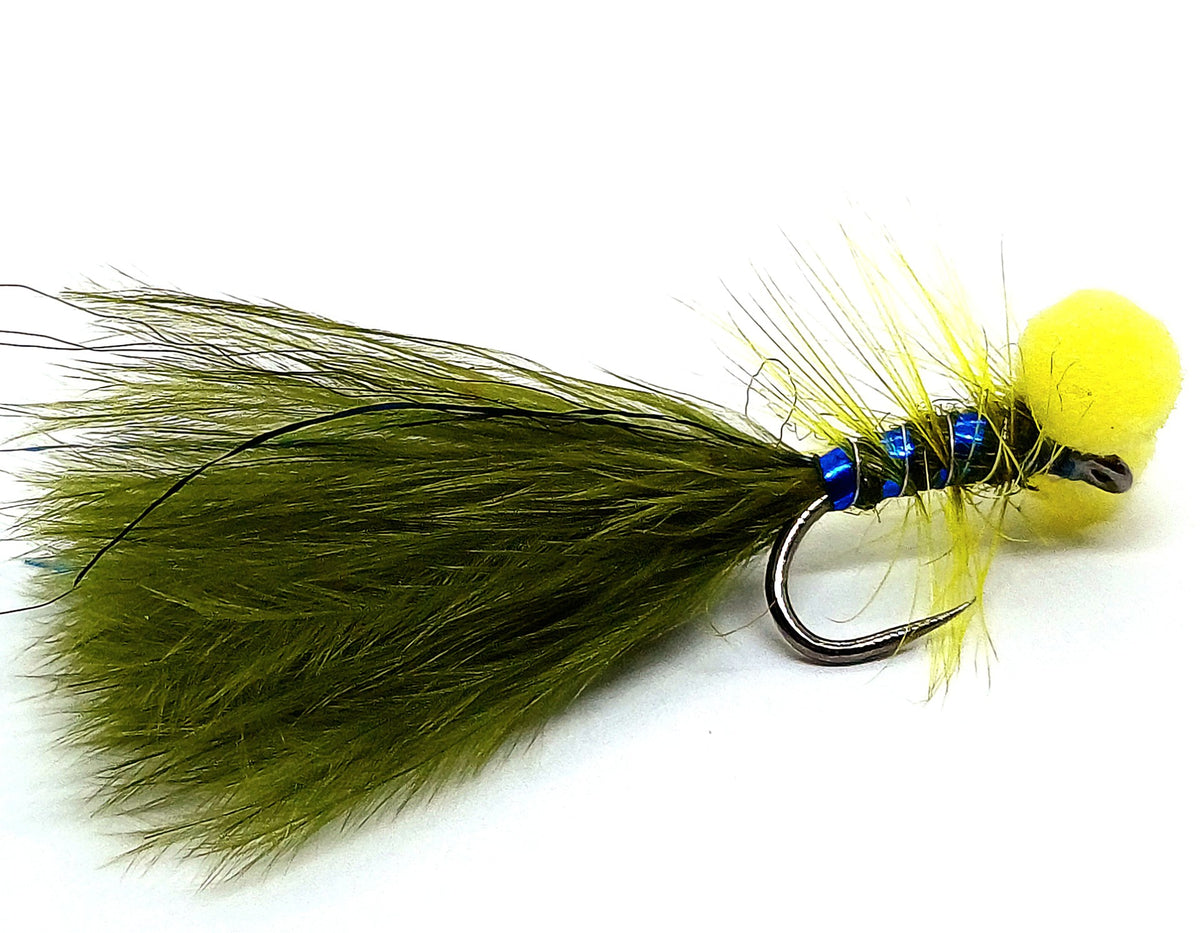 Blue Flash Damsel Booby Fly CODE BB34 (s12) – FlashAttackFlies