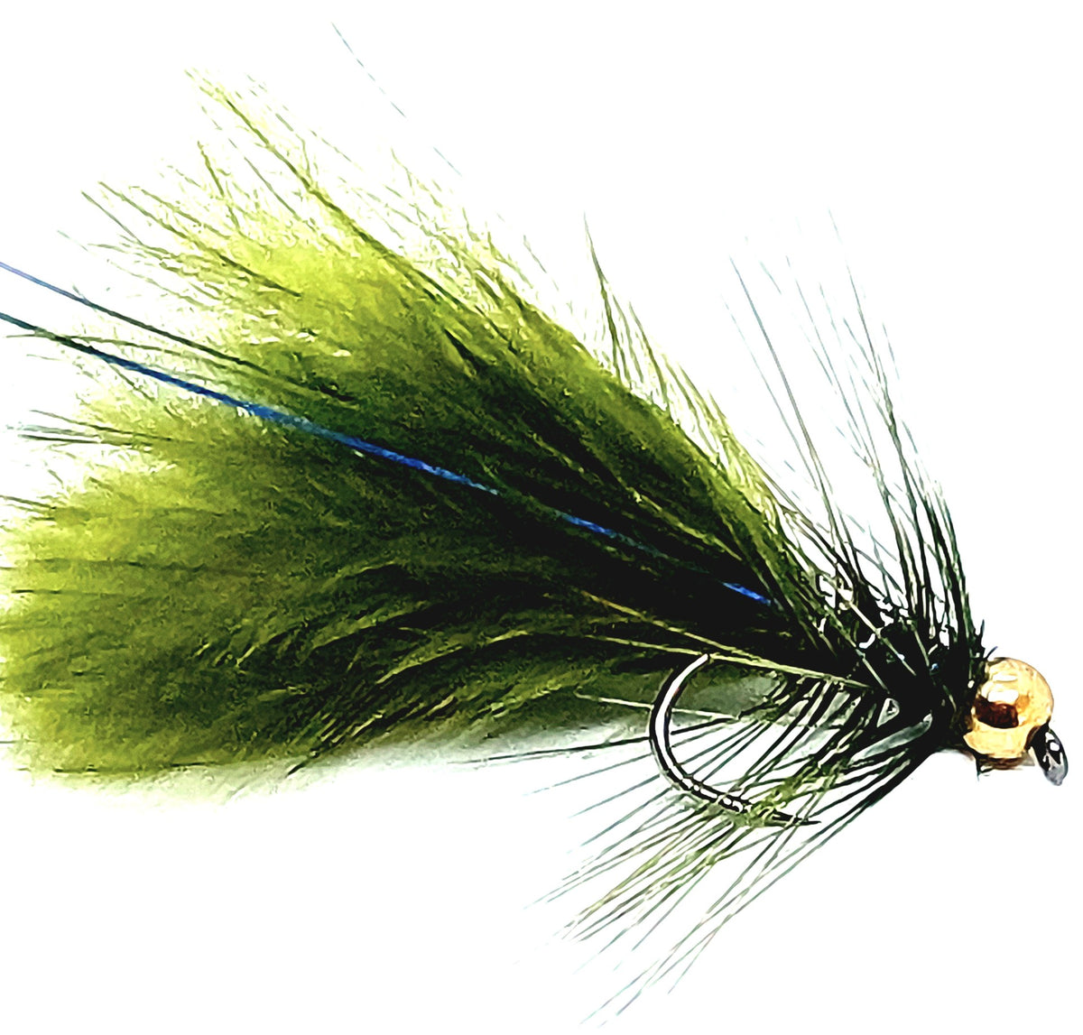 Blue Flash Damsel Fly CODE HL3 (s10) Barbless – FlashAttackFlies