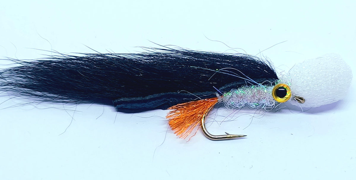 Popper Fly Black CODE K120 (s8,10) – FlashAttackFlies