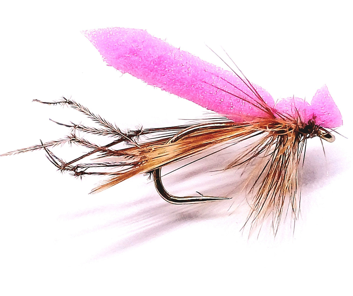 Daddy Long Legs Fly Pink Code F102 (S10,12) – FlashAttackFlies