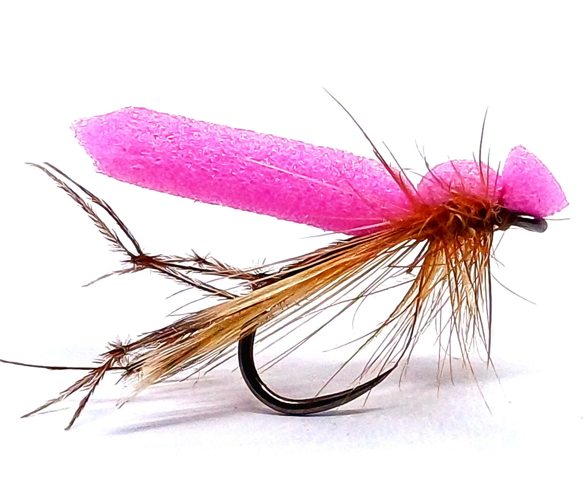 Daddy Long Legs Fly Pink CODE BD61 (s10,12,14) – FlashAttackFlies