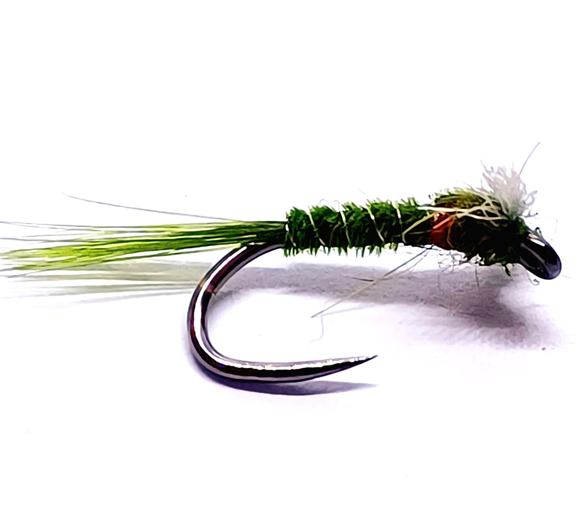 Olive Muskin's Cut Throat Cruncher Fly CODE HC20 (s12,14) – FlashAttackFlies
