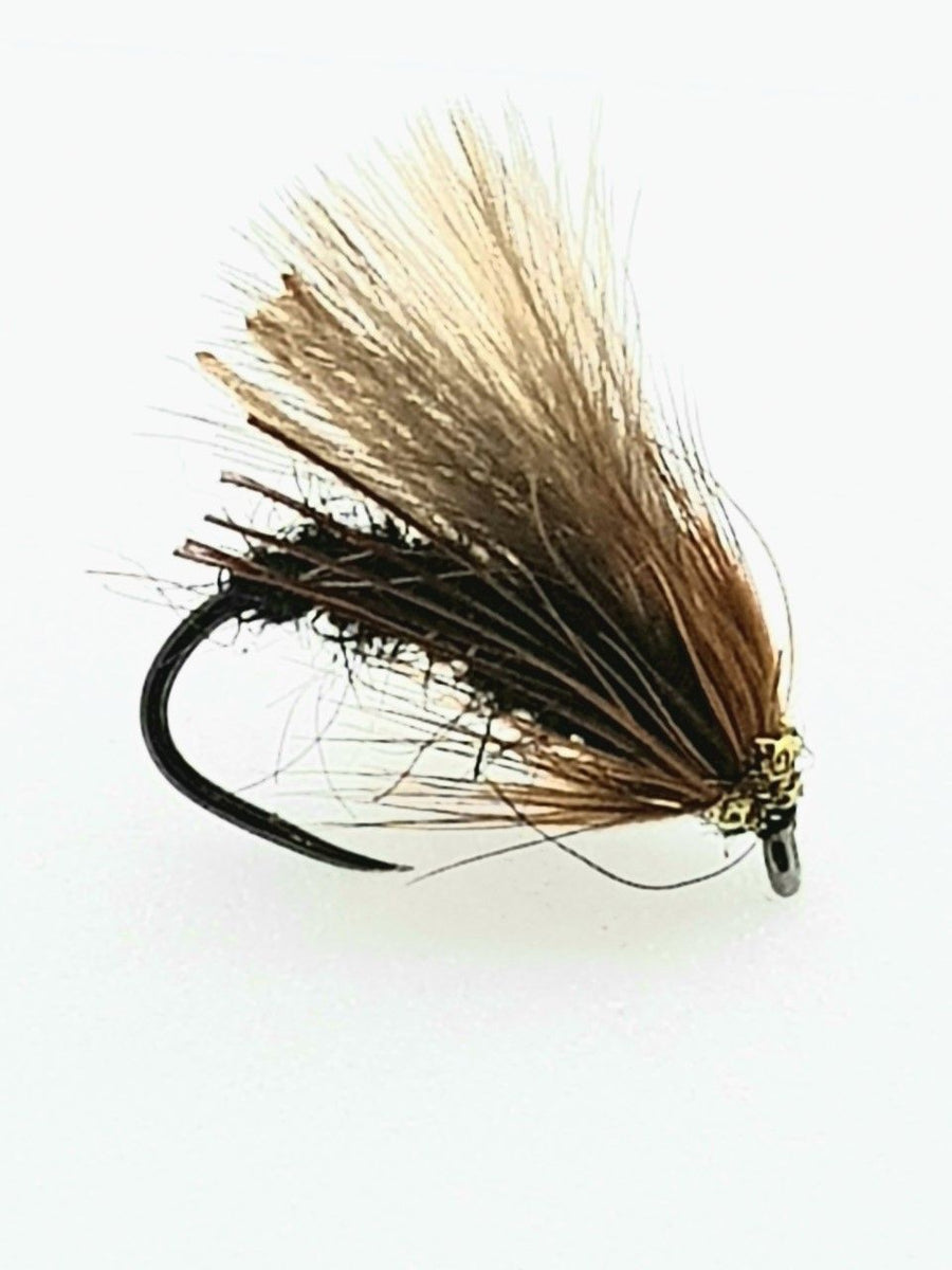 Barbless CDC F Wing Black Midas CODE BD14 (s10,12) – FlashAttackFlies