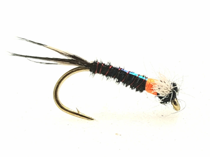 Orange Thorax Muskins Cruncher CODE E101 (s10,12) – FlashAttackFlies