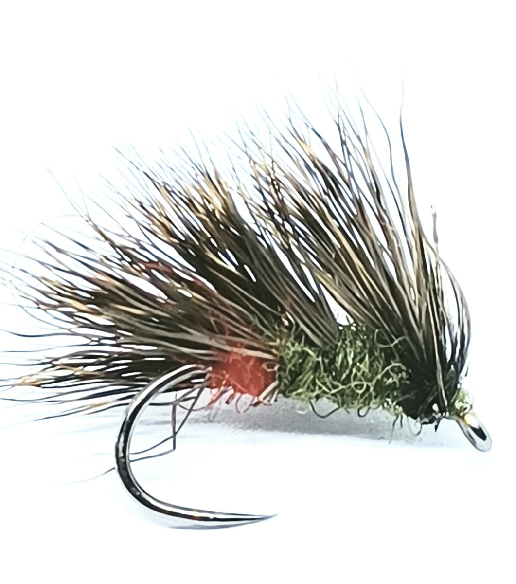 Sedge Hog Fly Green Peter CODE BD11 (s10,12) – FlashAttackFlies