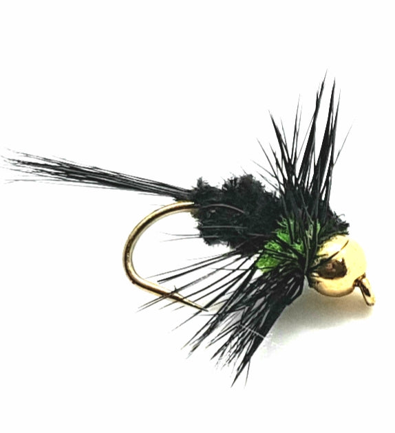 Lime Green Gold head Montana CODE P107 (s10) – FlashAttackFlies