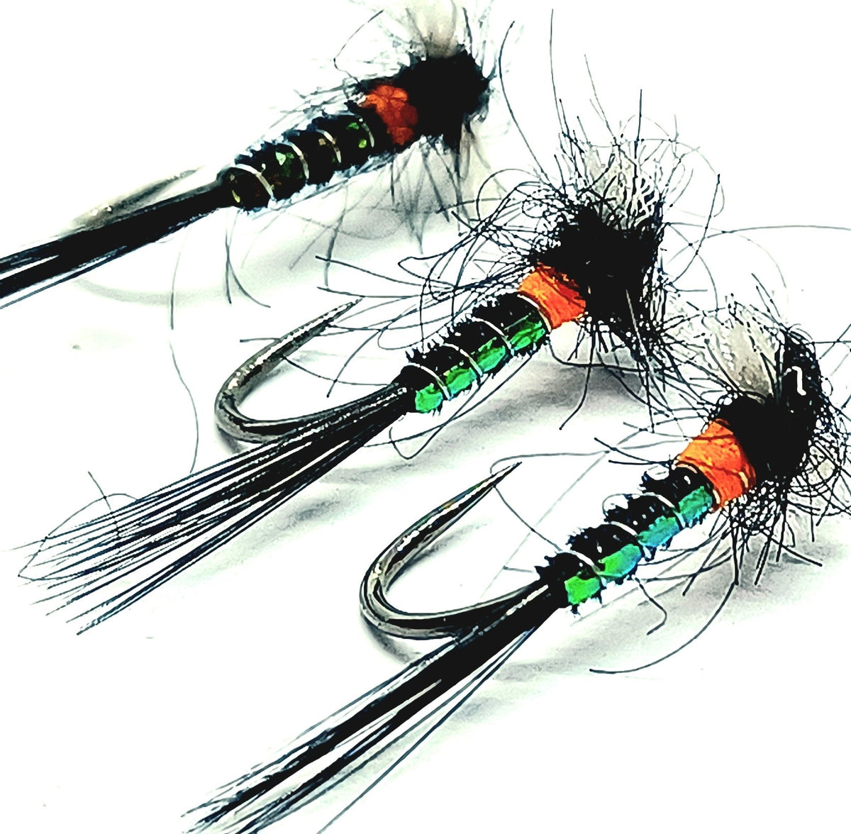 Muskin's Cruncher Fly Orange CODE HC19 (s10,12,14) – FlashAttackFlies