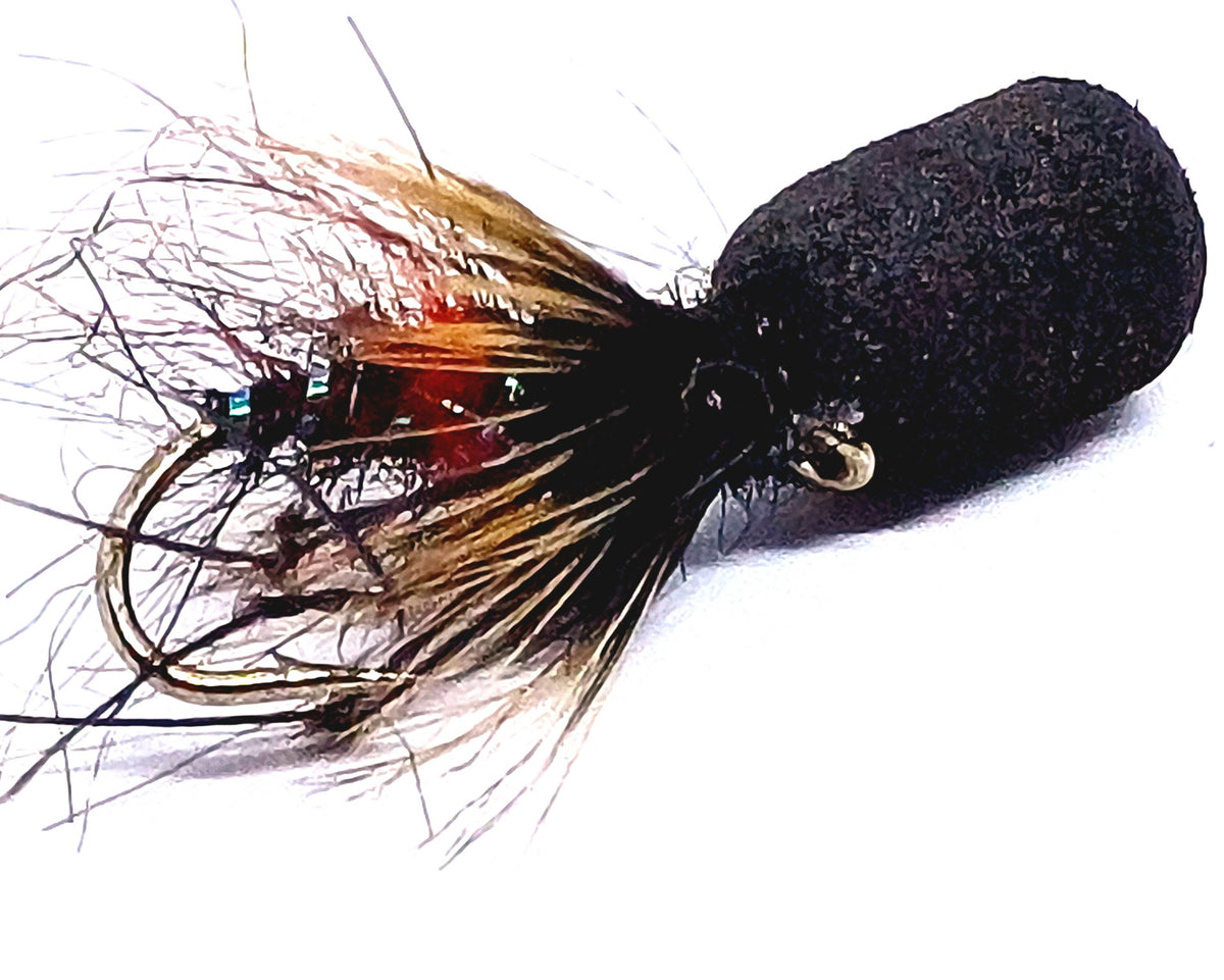 Bibio Popper Hopper Fly CODE N104 (s10,12) – FlashAttackFlies