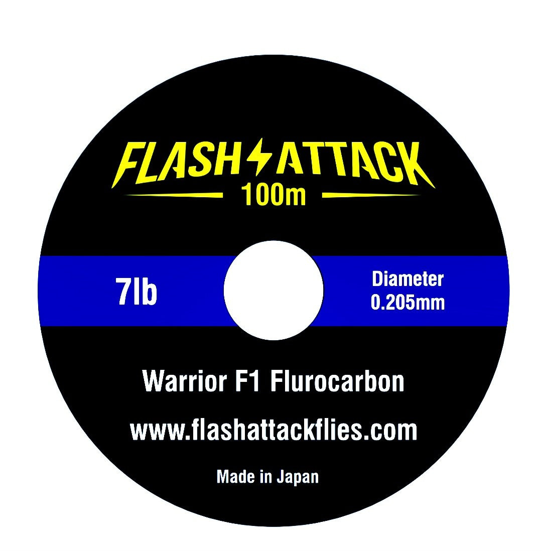 Flurocarbon Fishing Line 7,8,9,10, & 12lb 100m Spools – FlashAttackFlies