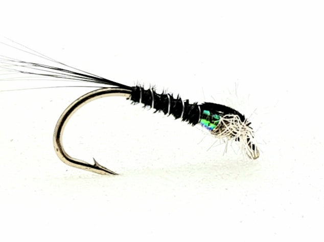 Black Muskins Fly Pearly Cruncher Code E129(s10,12) – FlashAttackFlies
